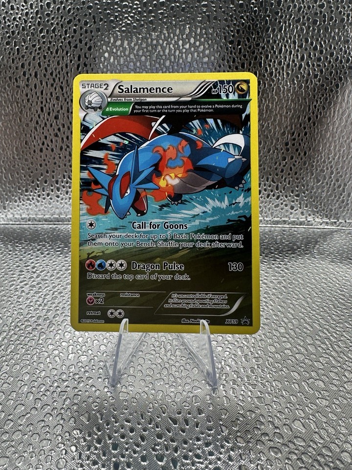 Salamence Full Art XY59 XY Cosmo Black Star Promo | eBay UK