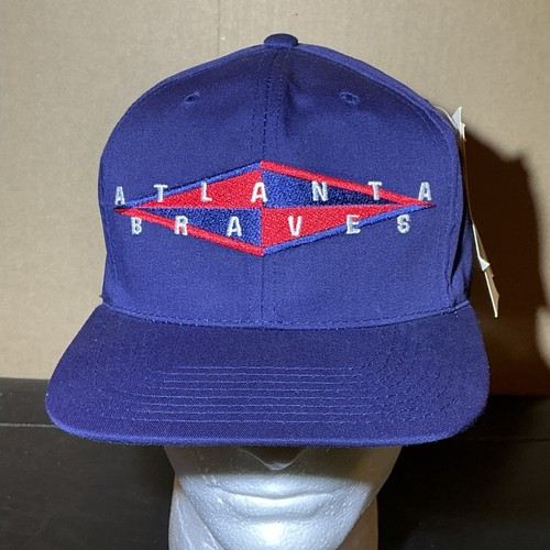 Vintage Atlanta Braves Snapback Annco Pro Model Hat Cap Baseball MLB 90 ...