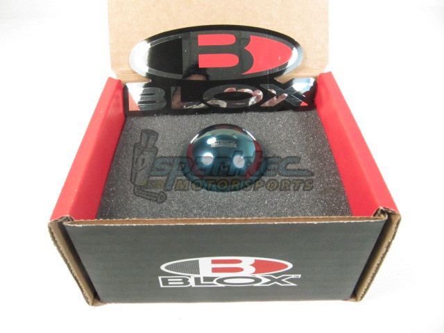 BLOX Racing Electric Blue 490 Spherical Shift Knob 10x1.25mm Round ...