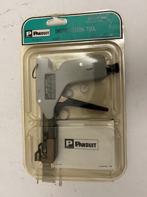 PANDUIT GS4MT CABLE TIE TOOL, CONTROLLED TENSION, CUT OFF NEW OPEN ...