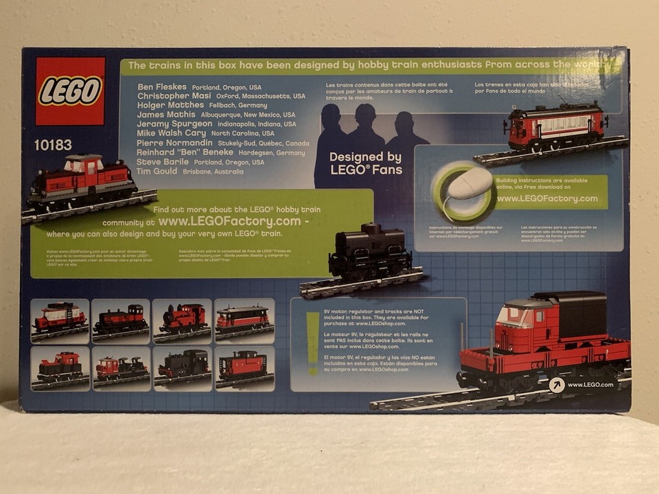 LEGO FACTORY: 10183 HOBBY TRAINS (2007 - NEW IN SEALED BOX ...