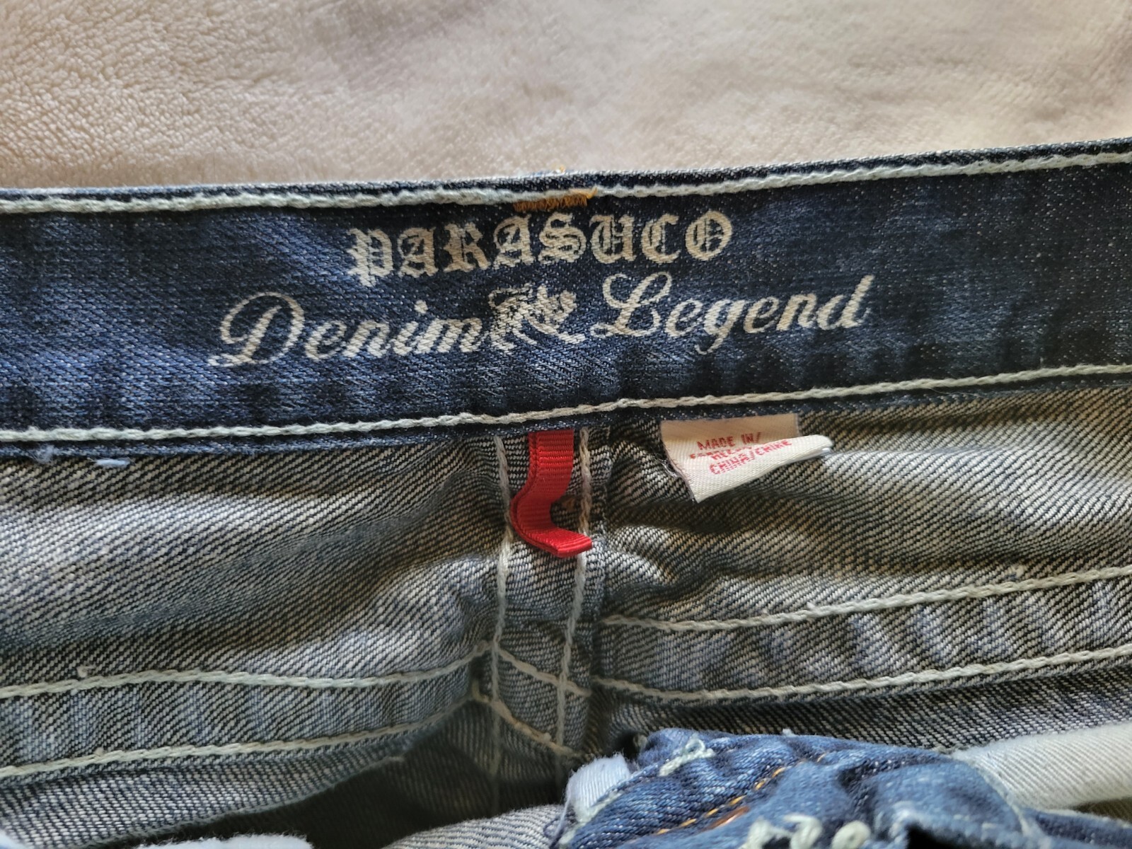 Parasuco Jeans Mens 30x34 Blue Denim Pants Bootcut Casual Cotton Legend ...