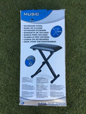 Play On keyboard stool, H43cm | eBay UK