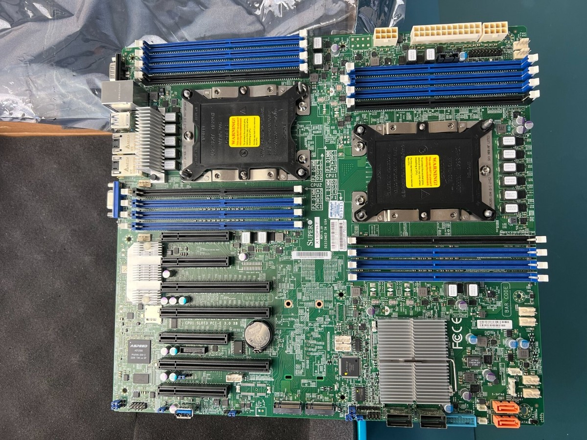 X11dph T SuperMicro X11DPH T Rev: 1.10 Motherboard | EBay