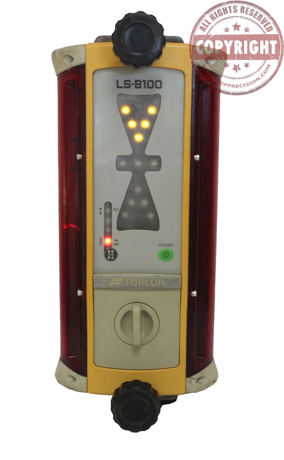 TOPCON LS-B100 LASER LEVEL RECEIVER,BACKHOE,DOZER,TRIMBLE,SPECTRA ...