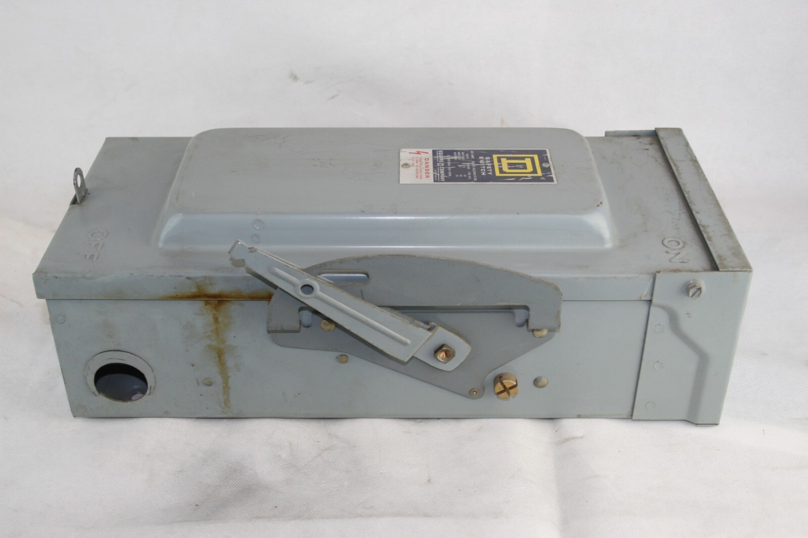 Square D Safety Switch HU-362-RB, Series E1, 60AMP, 3-Phase, 600V | eBay