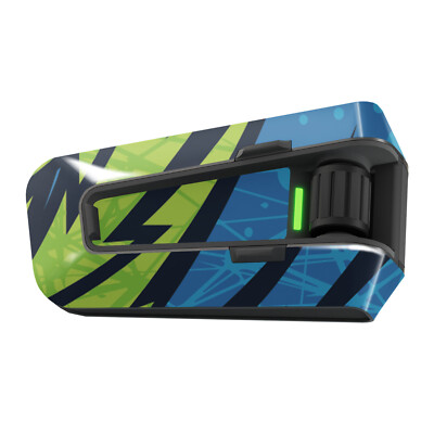 For Cardo Packtalk Edge Removable Skin Cover Sticker Protection Green ...