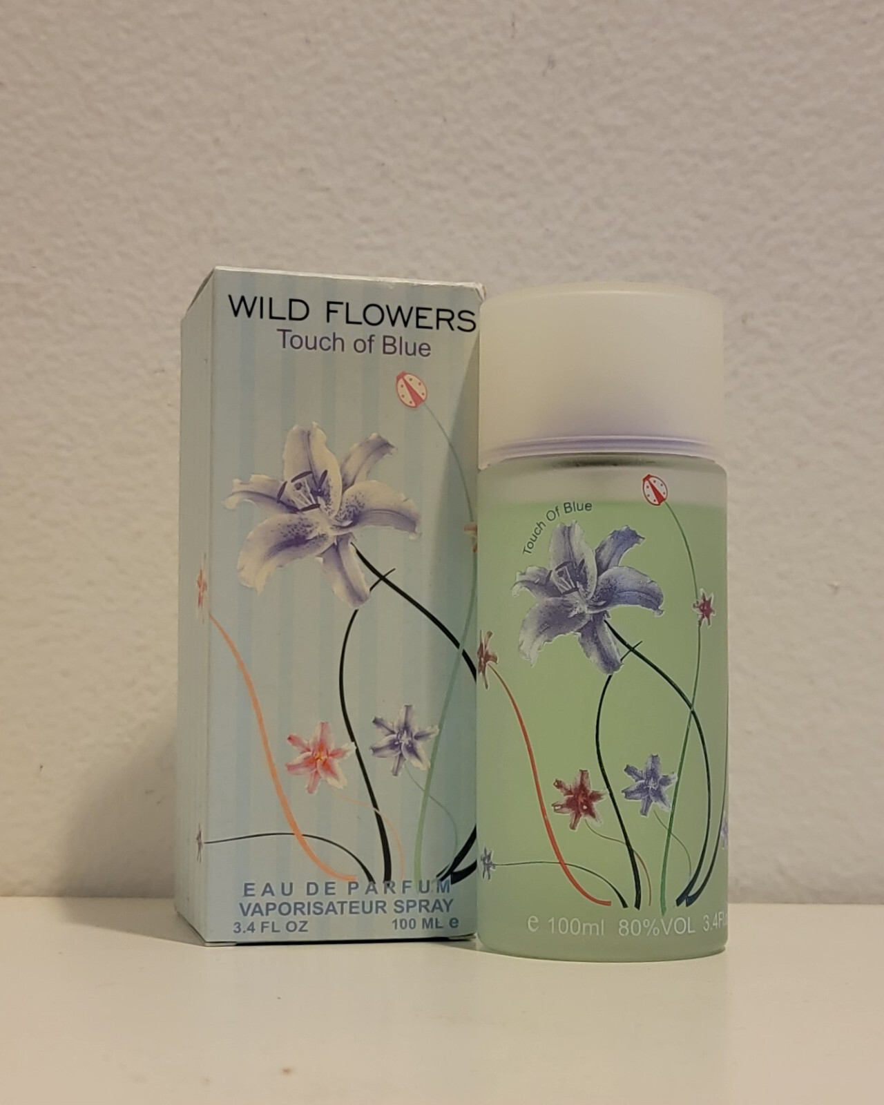 Wild Flowers Touch of Blue by Fedora 3.4 oz / 100 ml spy Edp perfume ...
