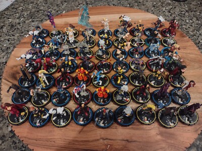 MA02 Heroclix Lot of 63 Older Heroclix No cards | eBay