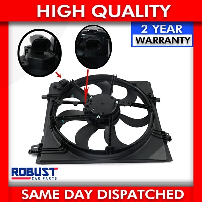 ENGINE COOLING RADIATOR FAN FOR NISSAN X-TRAIL QASHQAI RENAULT KADJAR ...