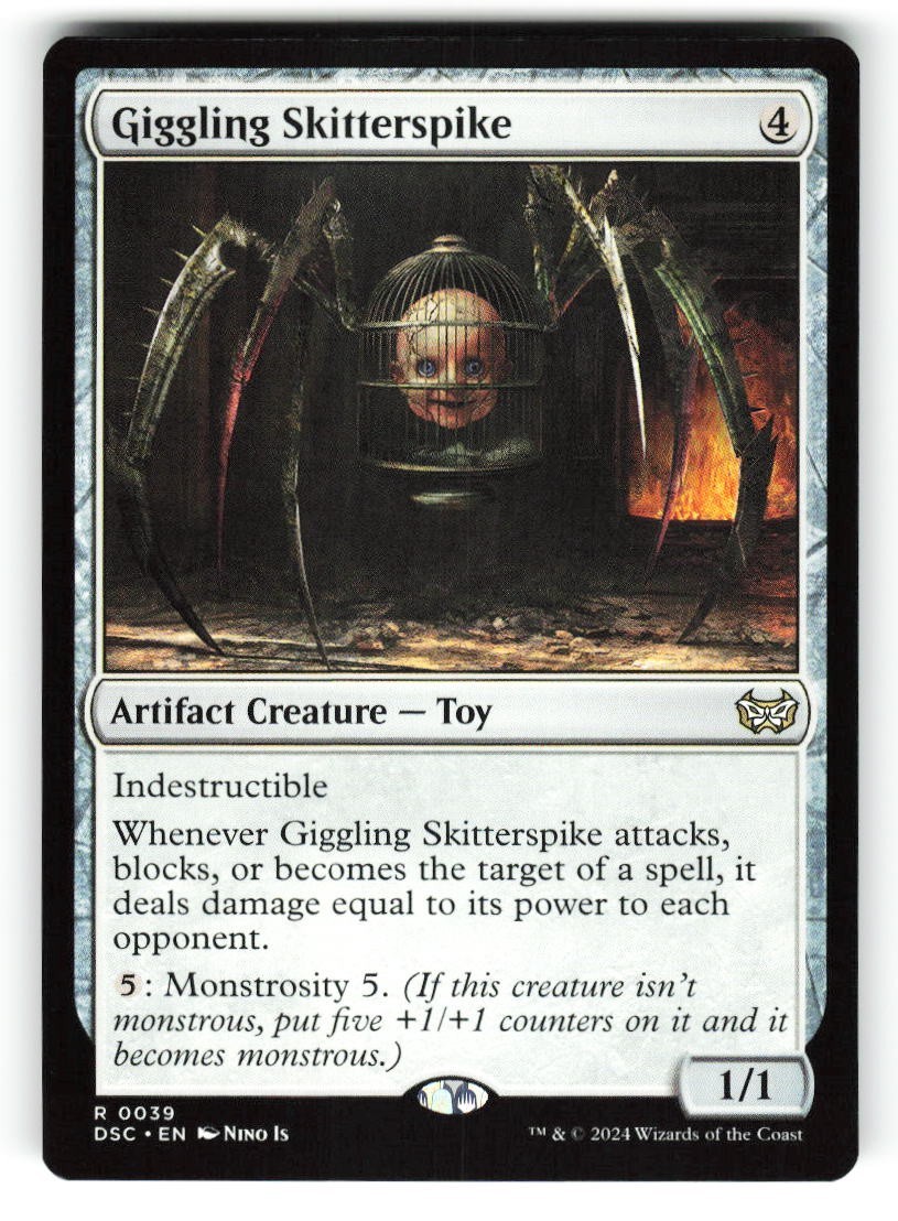 Giggling Skitterspike #39 (NM) (DSC) (Non-Foil) MTG Magic | eBay
