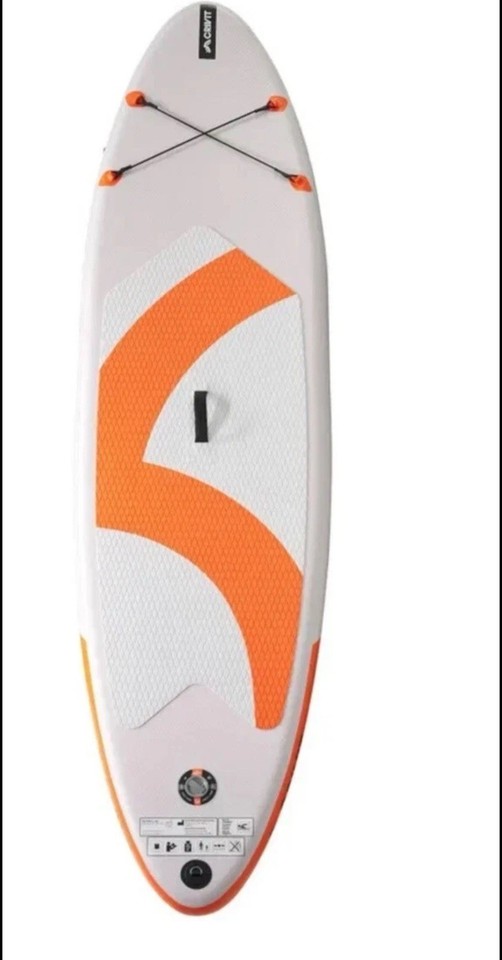 Crivit Inflatabale Paddleboard Package- All Round Touring Stand Up ...