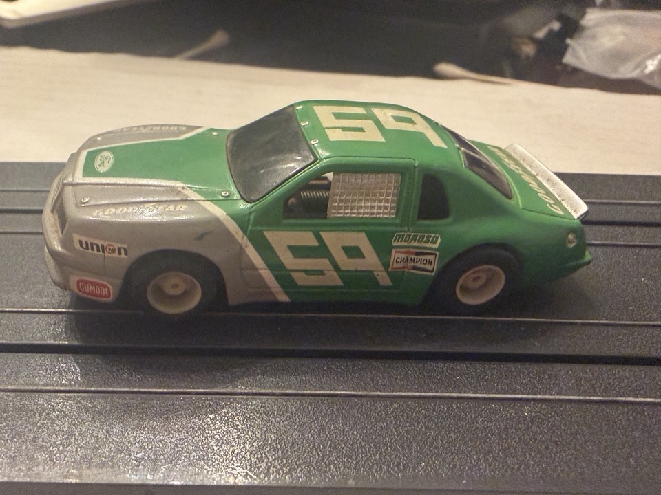 Tyco HP7 Lighted Ford Thunderbird #59 Slot Car Super Nice | eBay