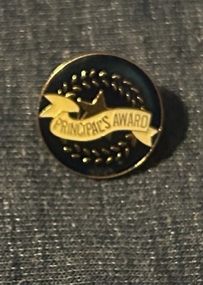 Vintage Principals Award School Pin | eBay
