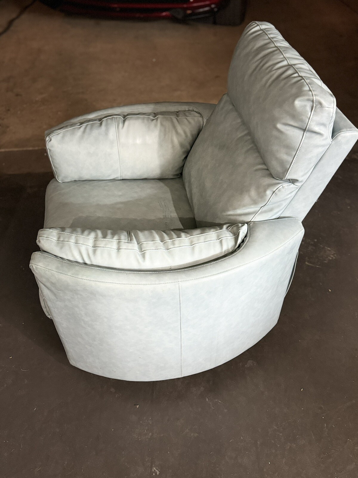 Home Theater TV Recliner Chair Leather, With Swivel To Spin Chair ...