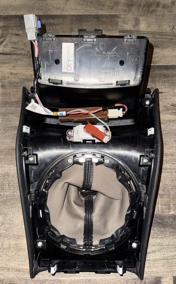 2018-2021 SUBARU WRX SHIFTER SHIFT TRIM SURROUND LEATHER BOOT OEM STI ...