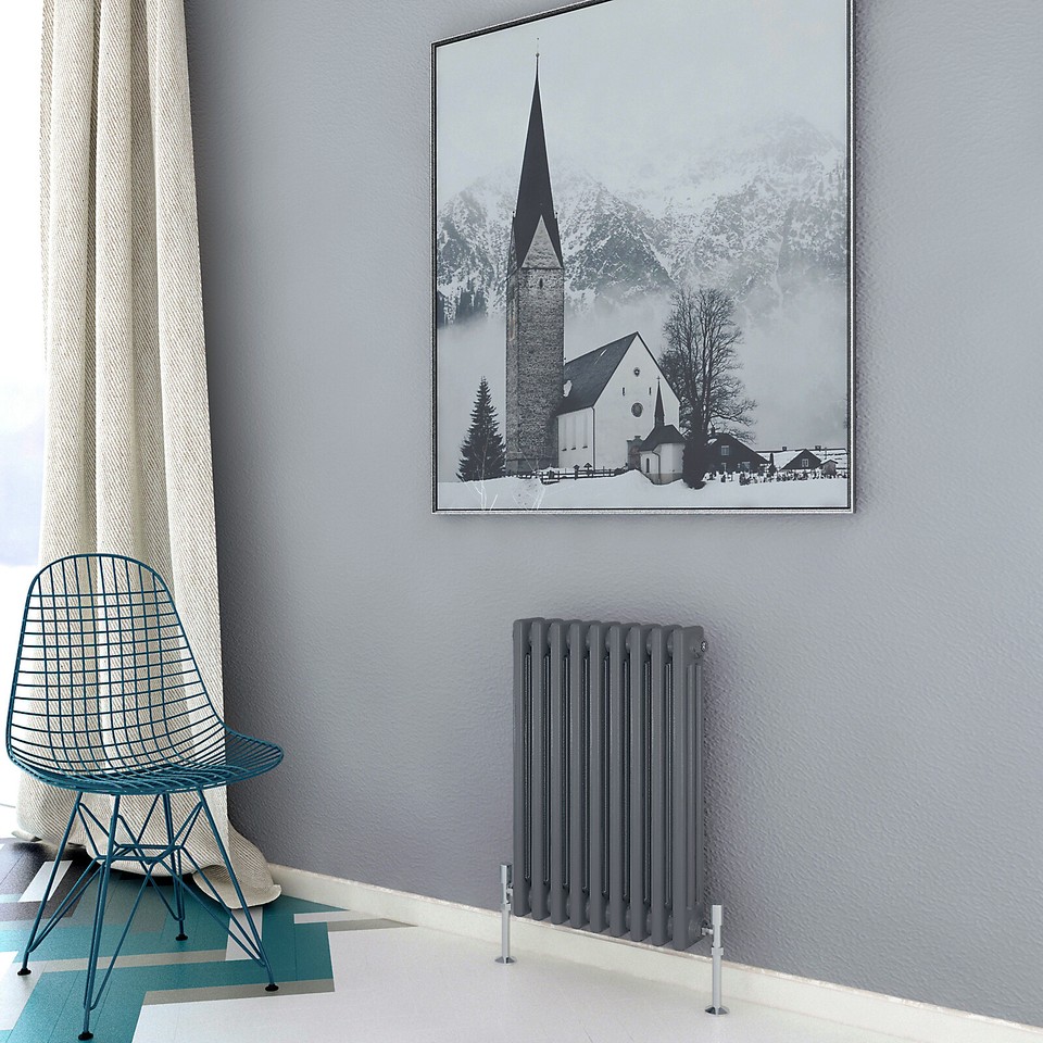 Horizontal Vertical Traditional Cast Iron Style Column Vintage Rads ...
