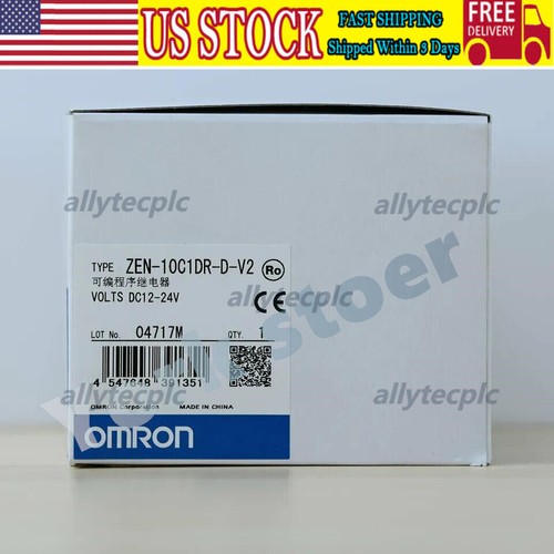 OMRON ZEN-10C1DR-D-V2 12-24VDC ANALOG PROGRAMMABLE RELAY MODULE NEW | eBay
