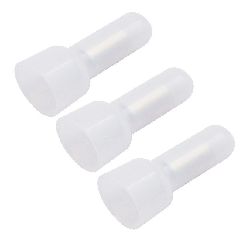 50pcs Closed End Crimp Caps Electrical Wire Cable Terminals Connectors ...