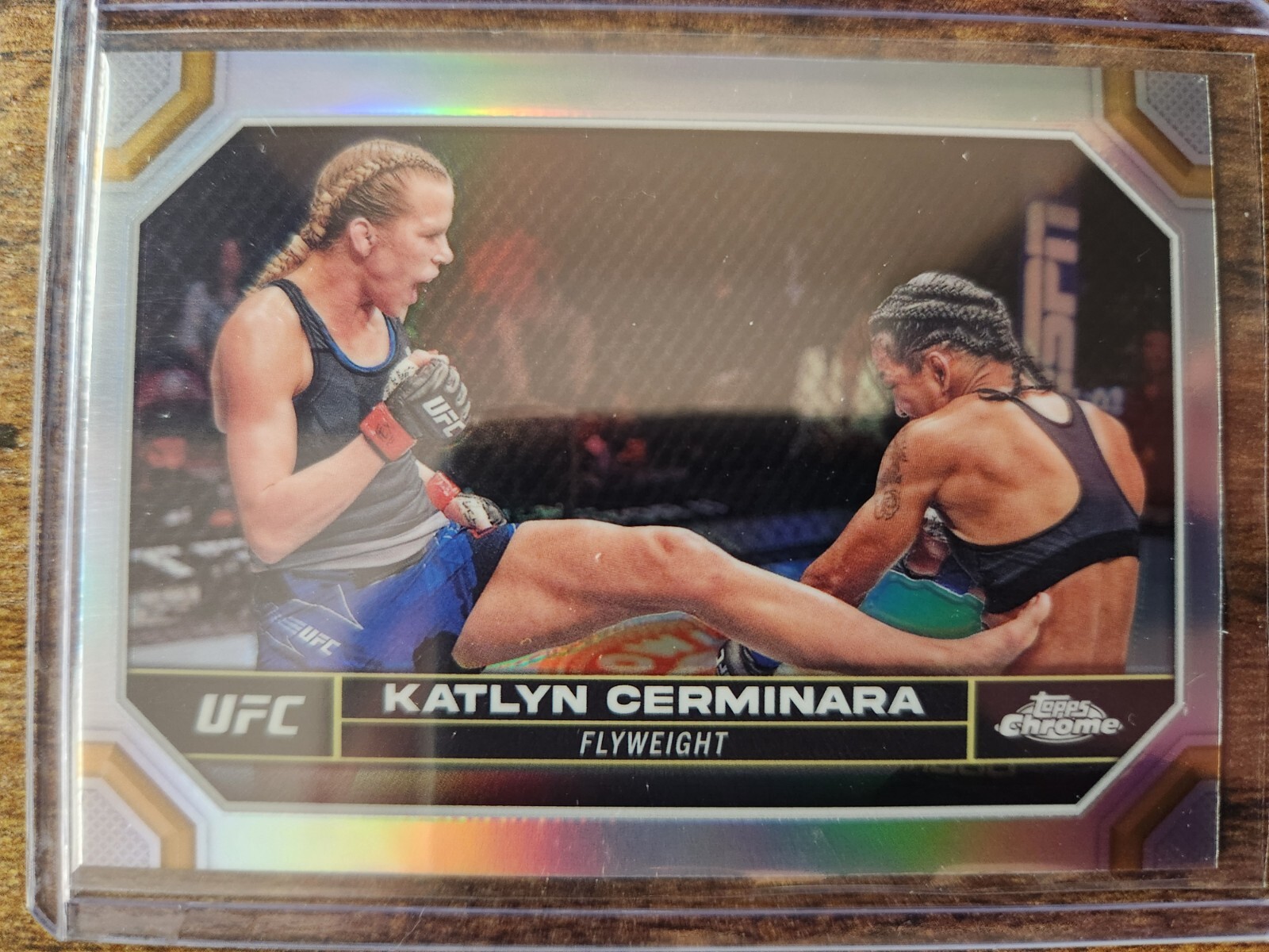 2024 Topps Chrome UFC Katlyn Cerminara Refractor #107 Flyweight | eBay