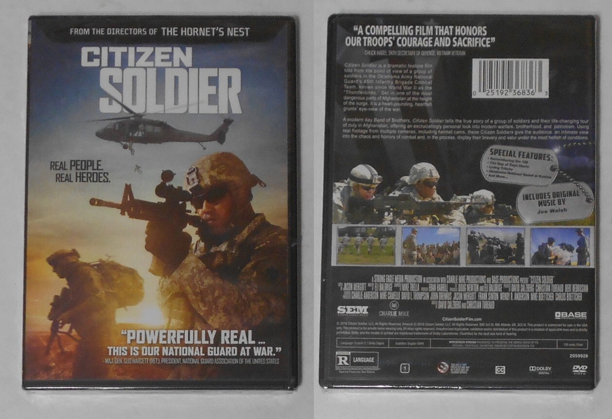 Citizen Soldier movie - Charlie Anderson, Mike Canfield sealed U.S dvd ...