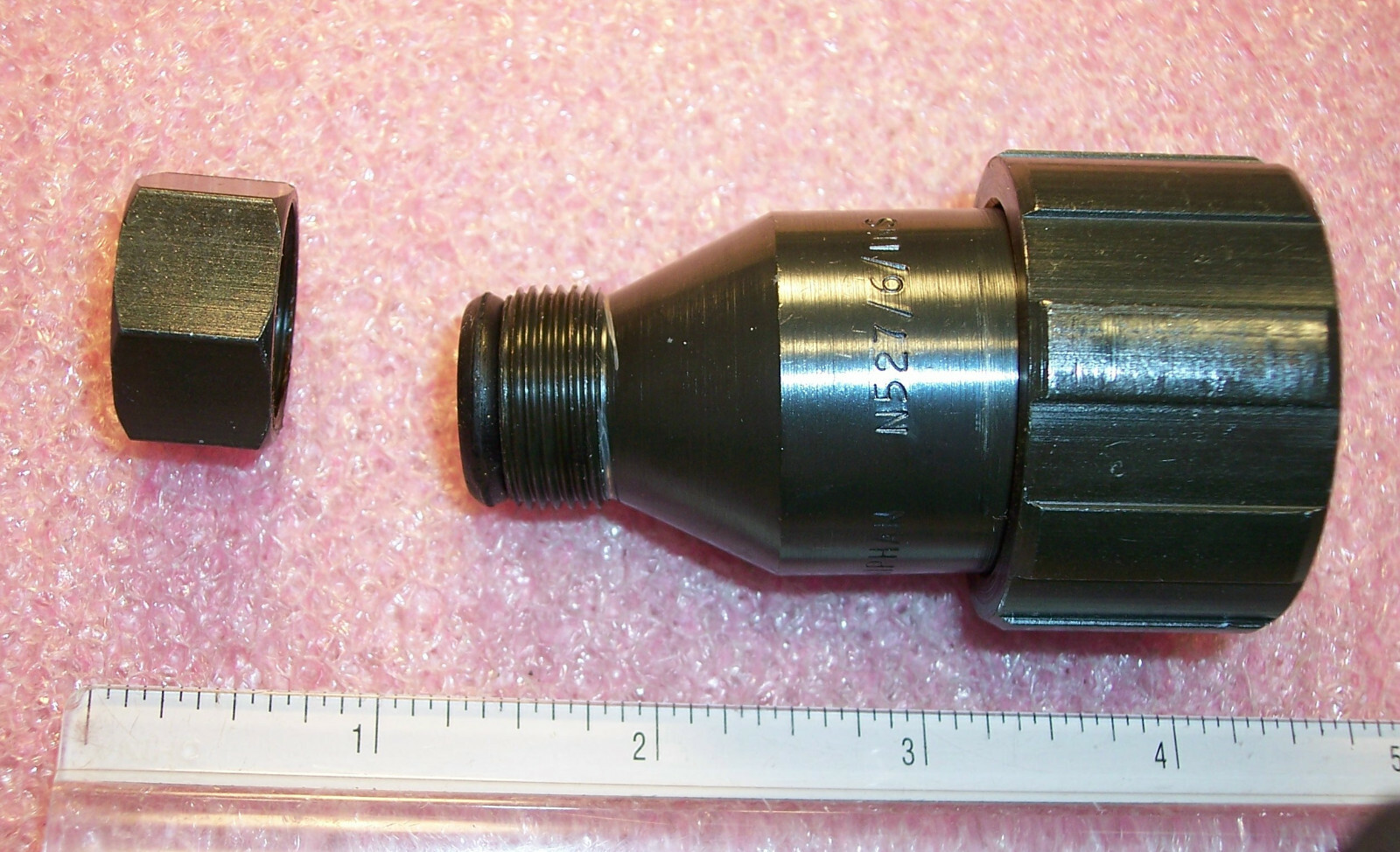 QTY (1) 6 POSITION (5 PIN + EARTH) GUARD RING PLUG N527/6/INS NIPHAN ...