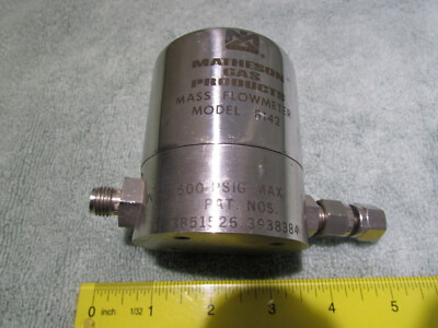 Matheson Mass Flowmeter Model 8142 With DB15M Connector Set up for H2 ...