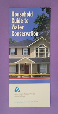 Household Guide To Water Conservation - 2005 Booklet Brochure Pamphlet ...