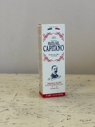 Pasta del Capitano Original Recipe Toothpaste Brand New Sealed | eBay