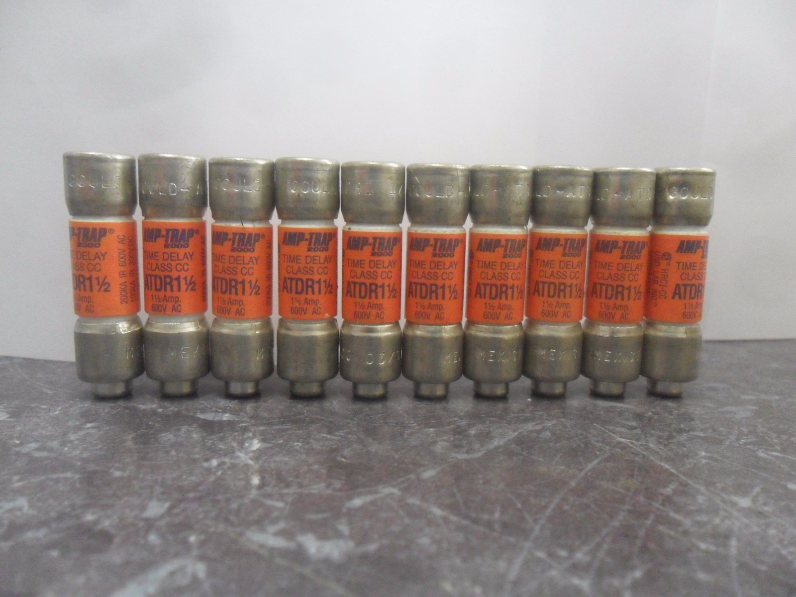 Nice Lot Gould Shawmut ATDR 1 1/2 Amp Fuses LPCC 1 1/2 600V | eBay