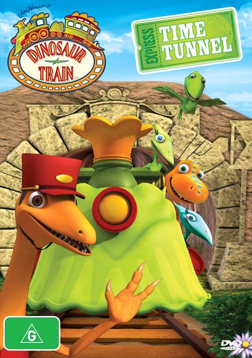 Cartoon Train For Time Travel The Steam Train Moves Forward With Its