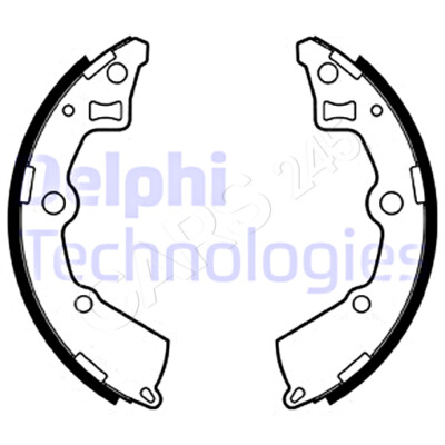 DELPHI Brake Shoe Set For KIA Picanto 04- 58350-07A00 | eBay