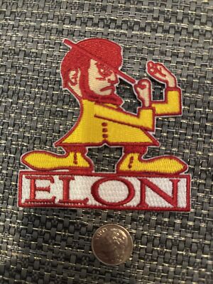 Elon University Fighting Christians Vintage Embroidered Iron On Patch 3 ...