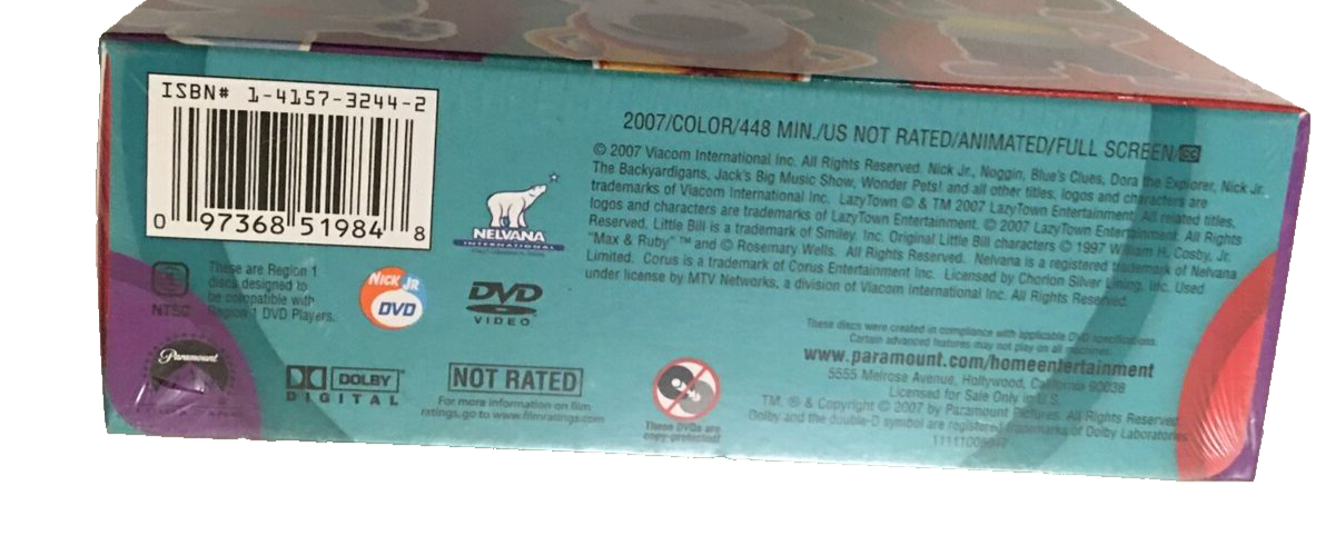 Nick Jr. Favorites - Volumes 4-6 (DVD, 2007, Full Frame Sensormatic ...