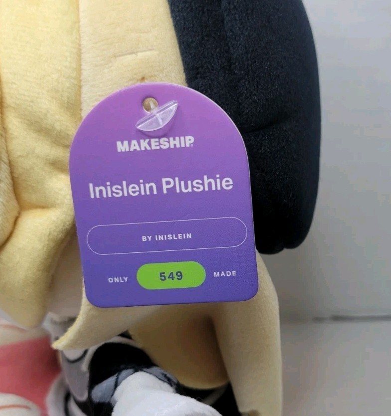 Makeship Inislein Plushie By Inislein Twitch VTuber Streamer Plush ...