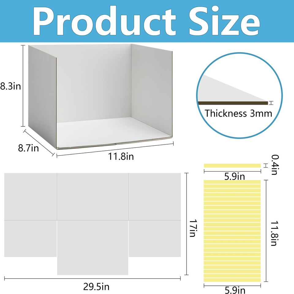 8 Pcs Cardboard Diorama Kit, Diorama Box for Display, Diorama Project ...