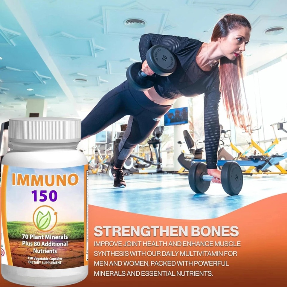 1-3PACK IMMUNO 150 THE ULTIMATE MULTI VITAMIN, IMMUNE BOOSTER, Exp 2027 ...