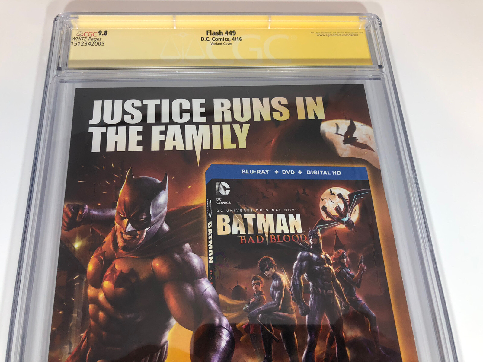 Flash 49 CGC 2XSS 9.8 Neal Adams Frank Miller Variant Cover 2016 ...