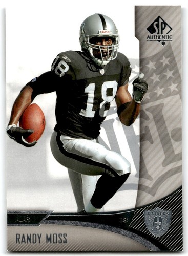 2006 SP AUTHENTIC RANDY MOSS OAKLAND RAIDERS #63 | eBay