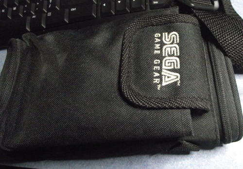 Sega Game Gear Handheld Console 2110 + powerback 2142 & NBA JAM Columns ...