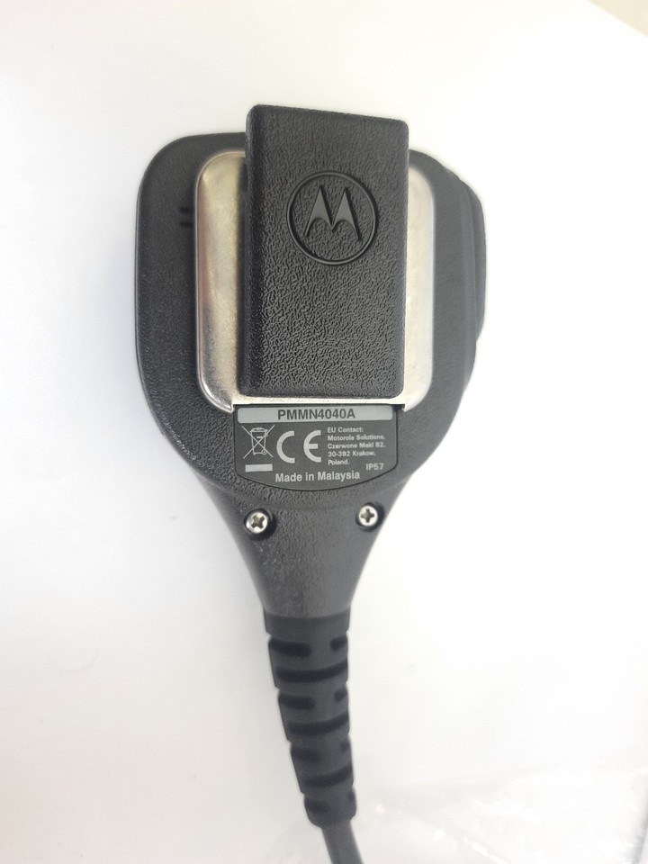 MOTOROLA PMMN4040 - SUBMERSIBLE REMOTE SPEAKER MICROPHONE WATERPROOF | eBay
