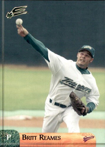 2003 Edmonton Trappers Multi-Ad #21 Britt Reames Seneca South Carolina ...