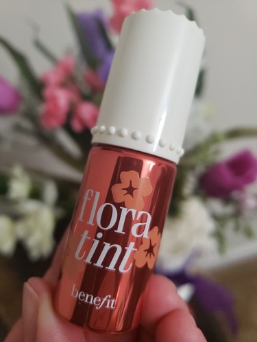 Benefit "Flora Tint" Lip/cheek stain 6.0ml/0.2oz Travel Size NIB Ret ...