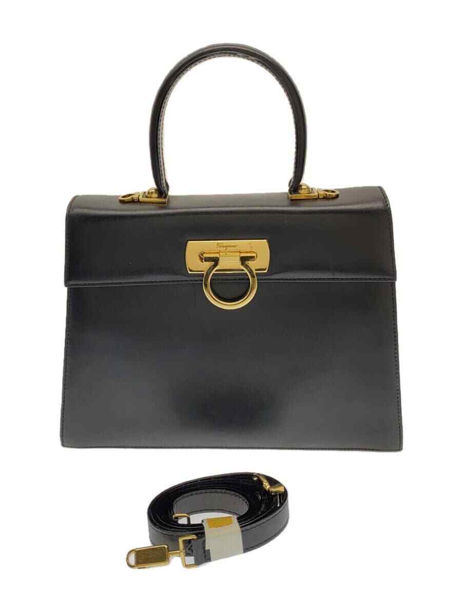 Salvatore Ferragamo Handbag Leather BLK o 212181 | eBay Salvatore Ferragamo Handbag Leather BLK o 212181 | eBay