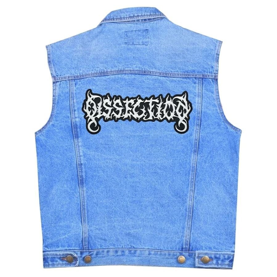 Dissection Iron-on & Sew-on Back Patch | Swedish Black Death Metal Band ...