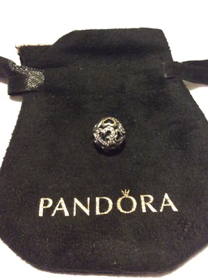 AUTHENTIC PANDORA Sterling Silver Falling In Love Fancy Pink CZ Charm ...