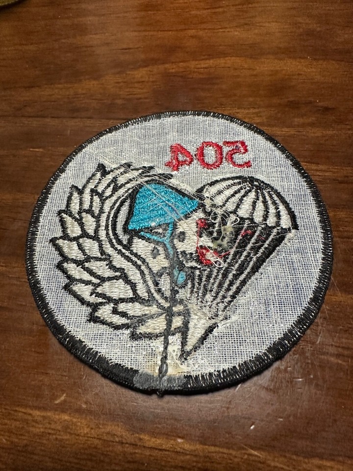 Vintage US Army 504th Airborne Infantry Regiment Patch | eBay