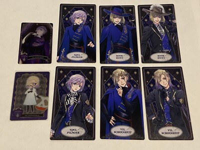 Disney Twisted Wonderland TWST Arcana Lab Card Lot x8 Pomefiore Vil ...