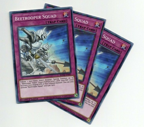 Beetrooper Squad BODE-EN091 x3 Common Yu-Gi-Oh NM 1st Edition *New* | eBay
