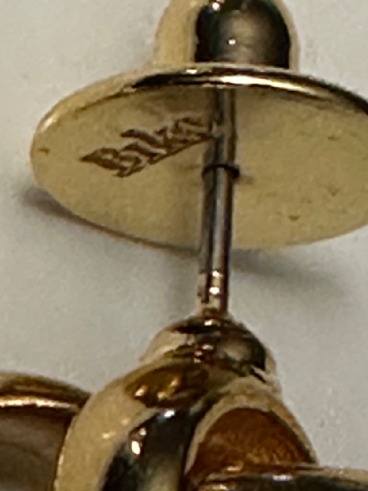 $95.00 BIKO Axel Chainlink Studs - Gold Made in Canada | eBay